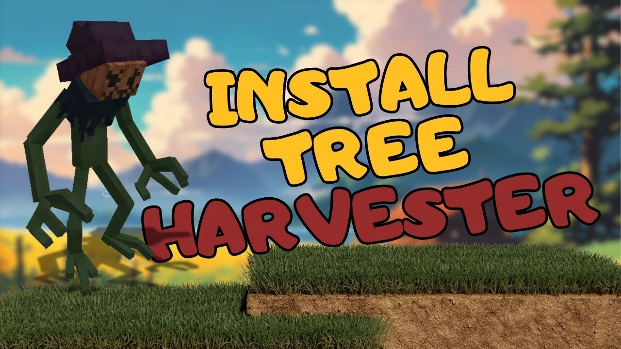 How to Install and Use a Tree Harvester in Minecraft | Minecraft ...