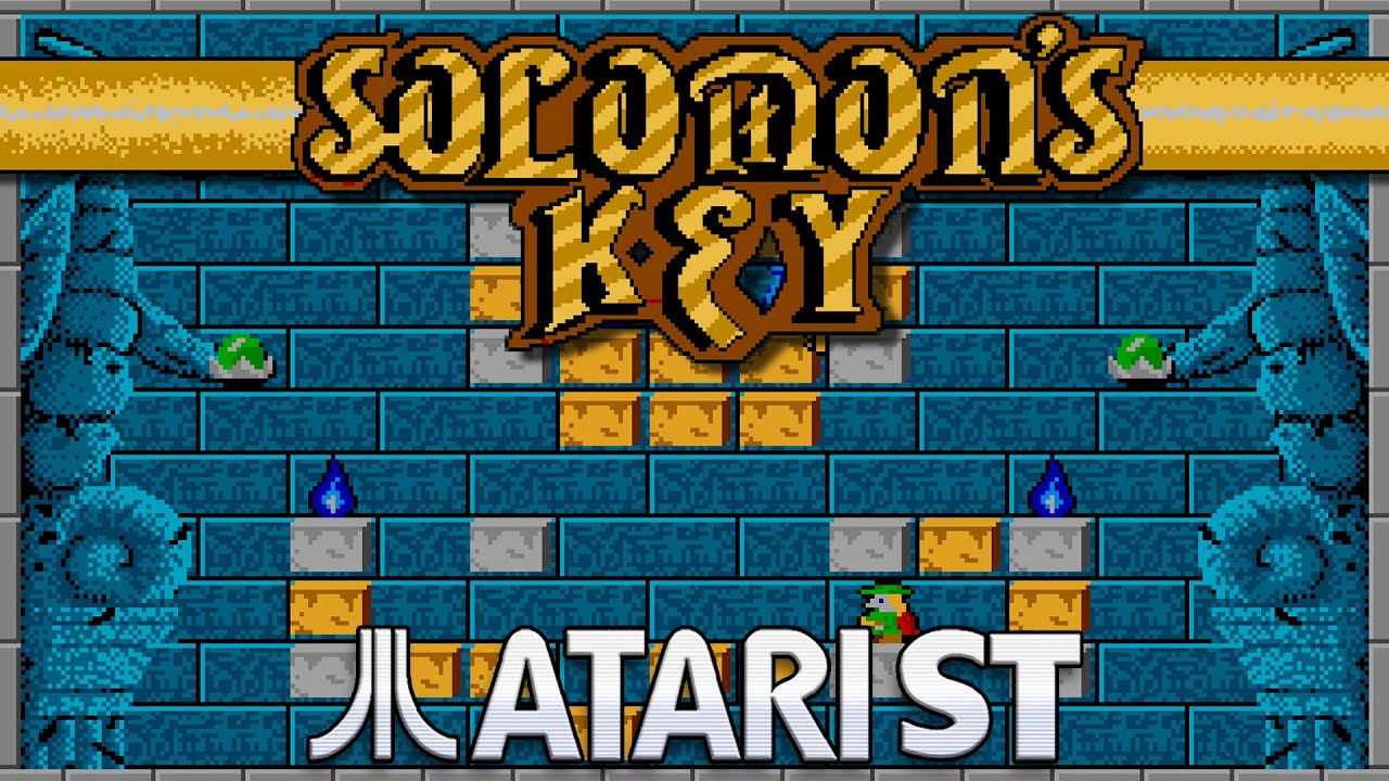 Solomon's Key - Quick Look - Atari ST - YouTube