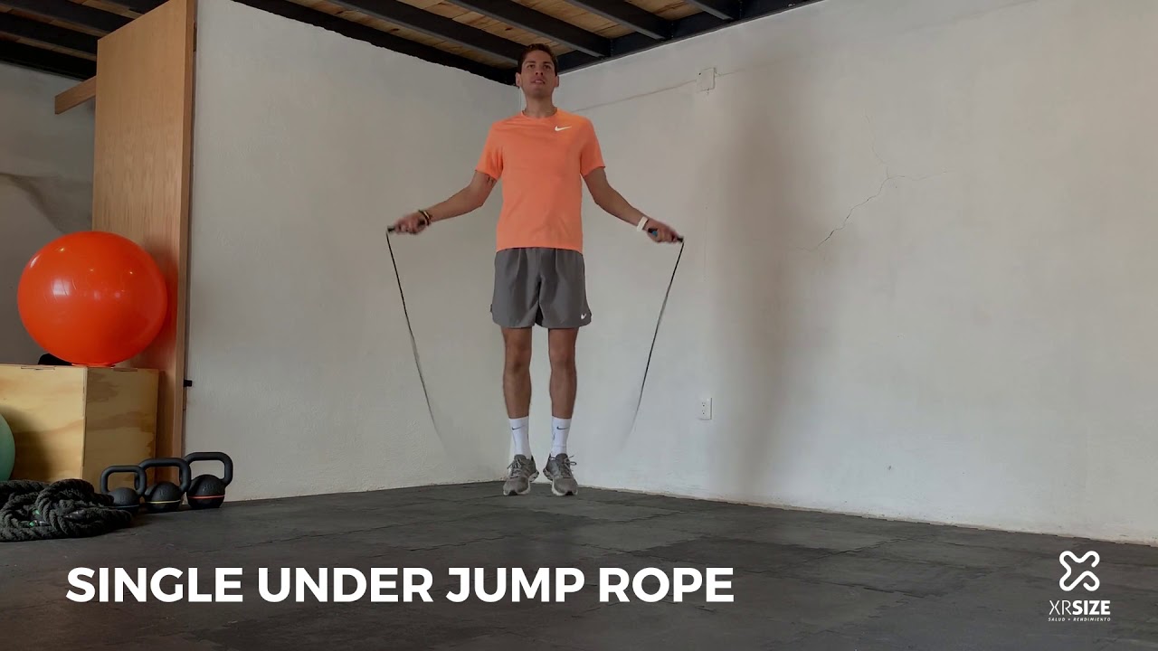 SINGLE UNDER JUMP ROPE - YouTube