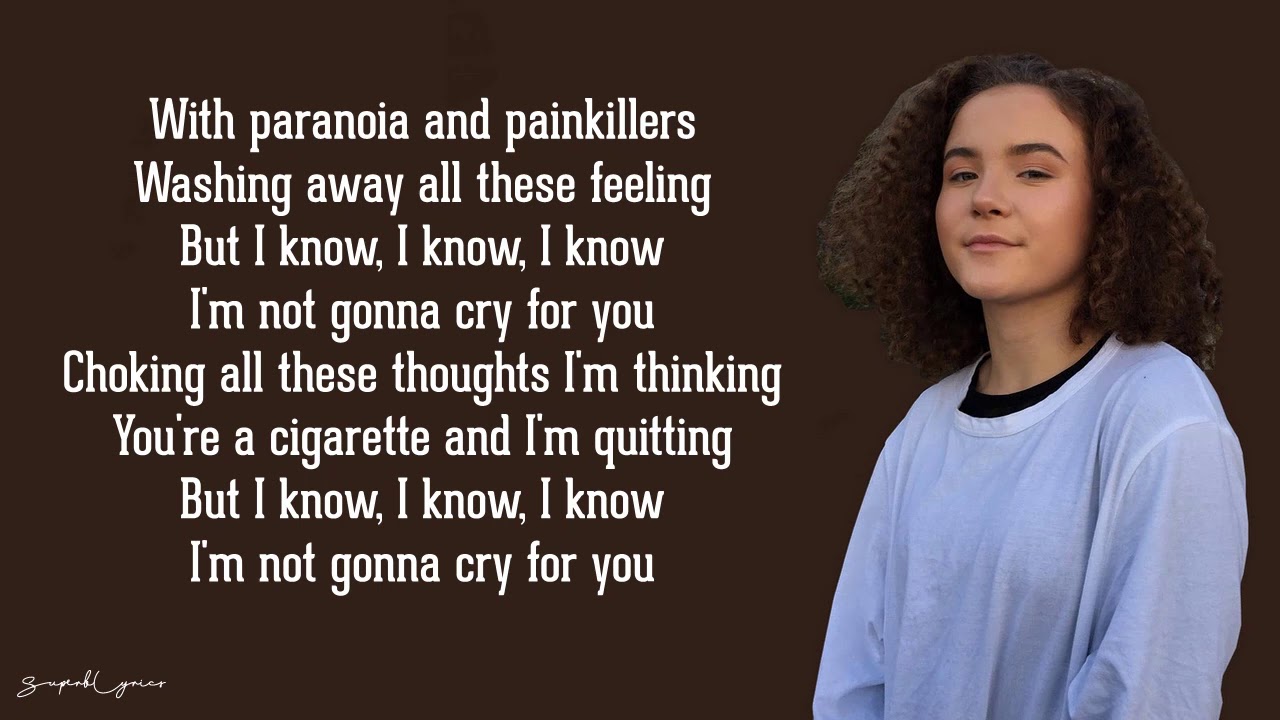 Not Gonna Cry - Emma Steinbakken (Lyrics) - YouTube