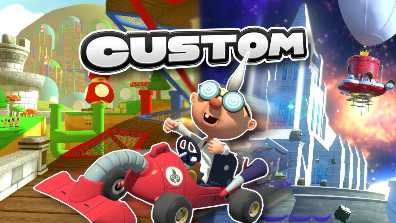 MK8DX Custom Tracks that explore the Mushroom Kingdom - YouTube