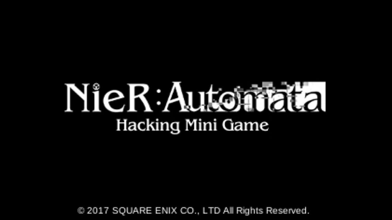 Unity N3DS Proof Of Concept: NieR Automata Hacking Mini-Game (gameplay ...