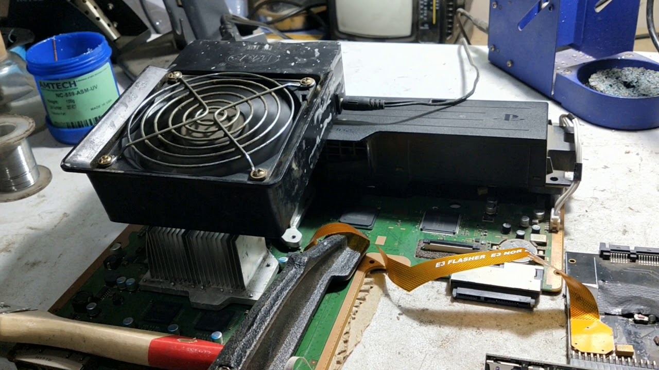 CARA MEMPERBAIKI PS3 BRICK SERI 25xx -4xx - YouTube