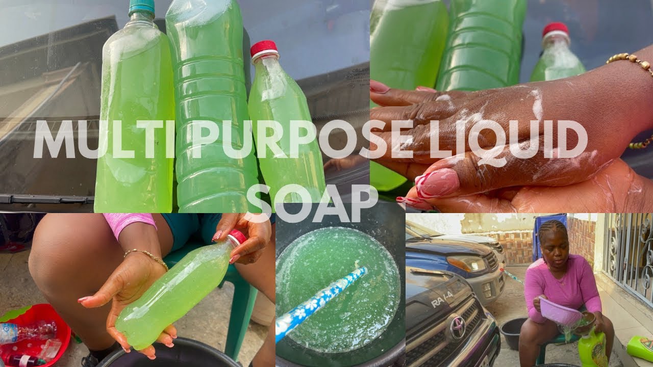 UPDATED! HOW TO MAKE 50 LITERS OF MULTI PURPOSE LIQUID SOAP AT HOME ...