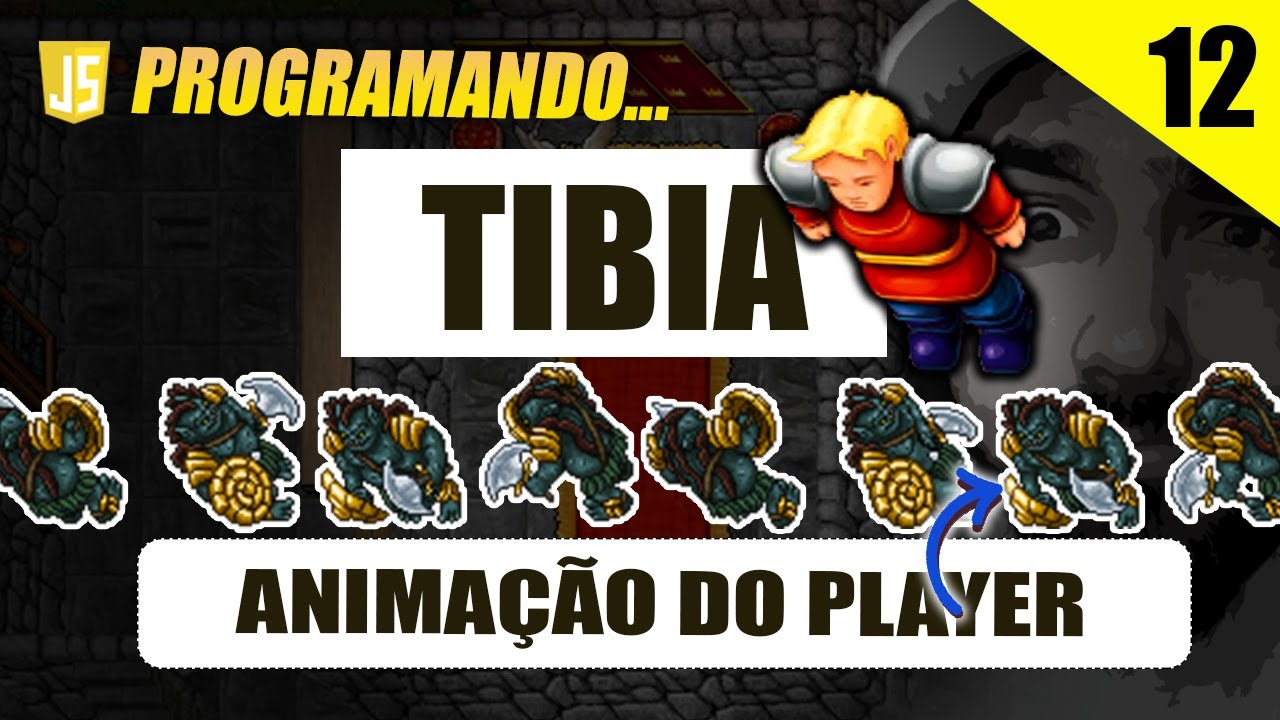 Tibia em Javascript EP.12 (Animação do Personagem) - Colocando animação ...