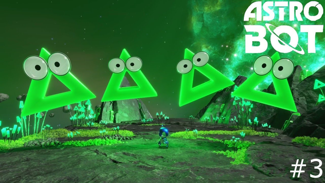 Lost in the Triangle Void - Astro Bot #3 (100% Playthrough) - YouTube