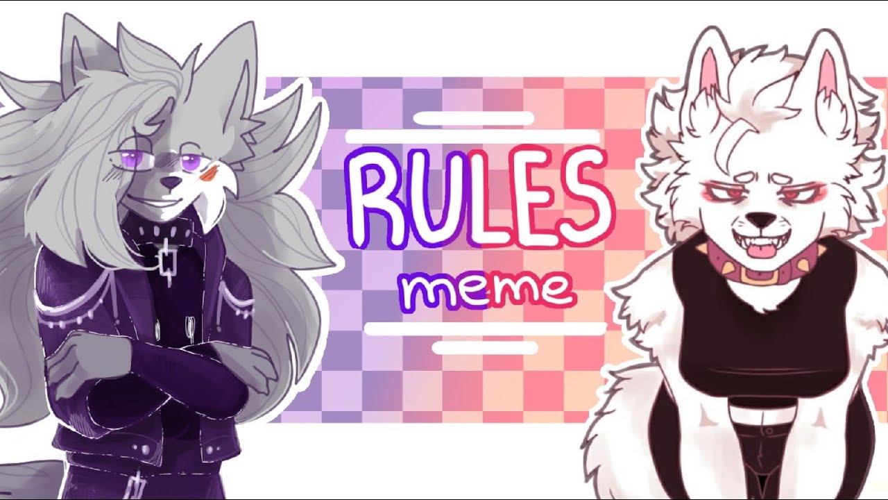 Rules // animation meme // collab - YouTube