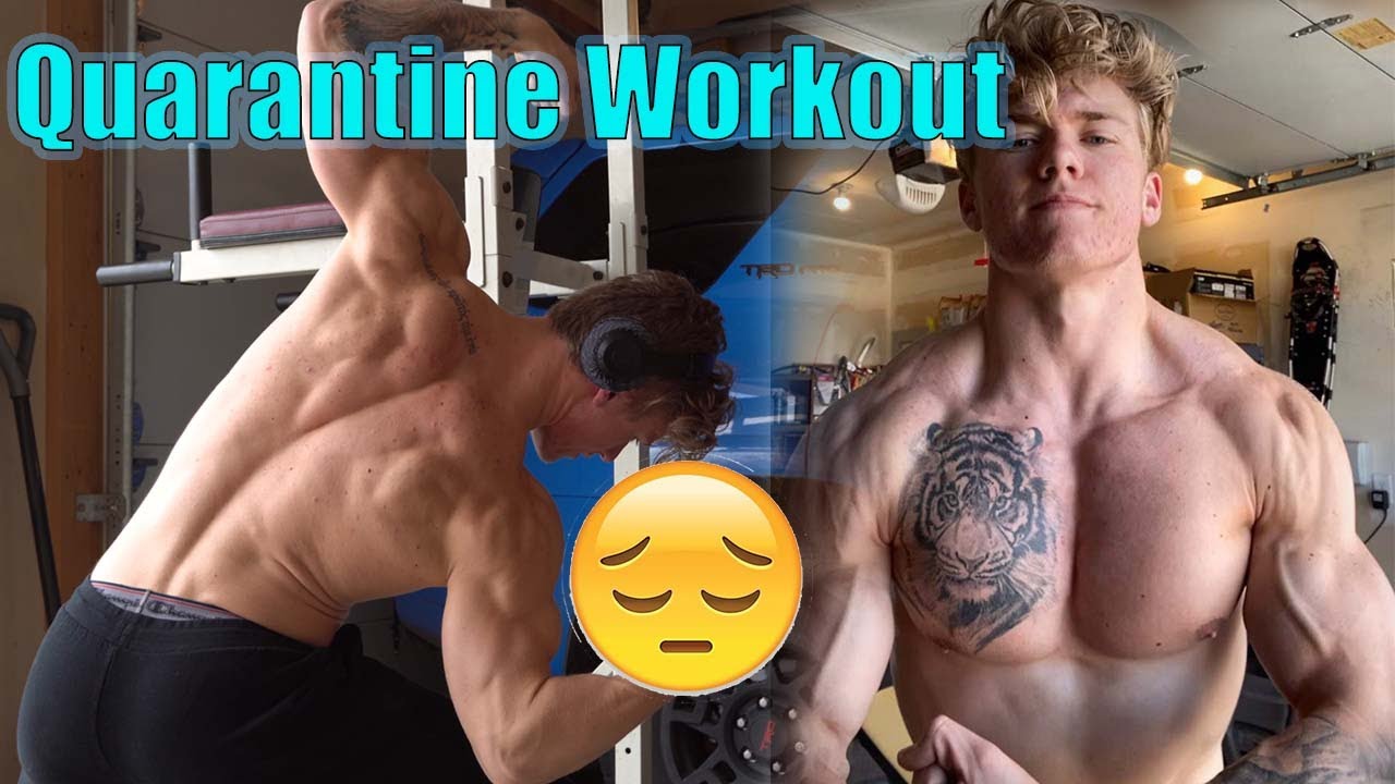 QUARANTINE HOME BACK WORKOUT | Corona Chronicles ep.1 - YouTube
