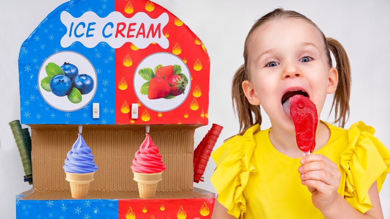 ¡Hacemos helados con Vania Mania Kids! Video educativo para niños - YouTube