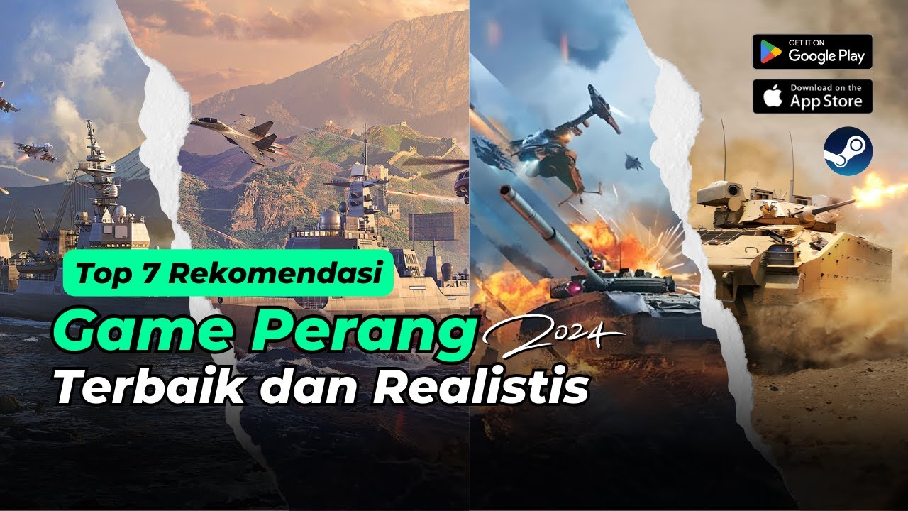 7 Game Perang Terbaik dan Realistis di Tahun 2024 | GRAFIK SUPER HD ...