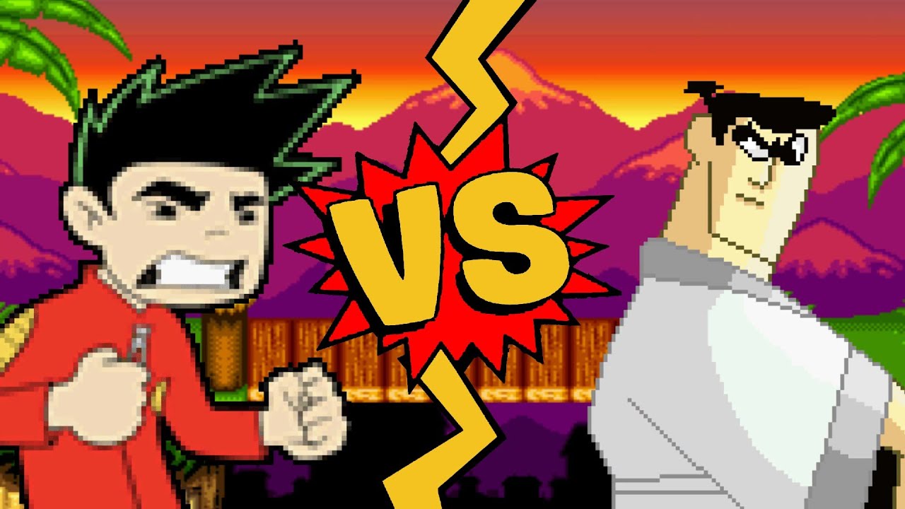 M.U.G.E.N. Battles | Jake Long vs Samurai Jack - YouTube