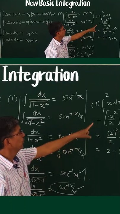 "Mastering Integration Formulae: A Comprehensive Guide" - YouTube