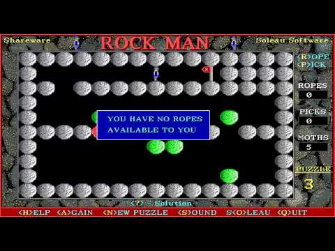 Rock Man game at DOSGames.com