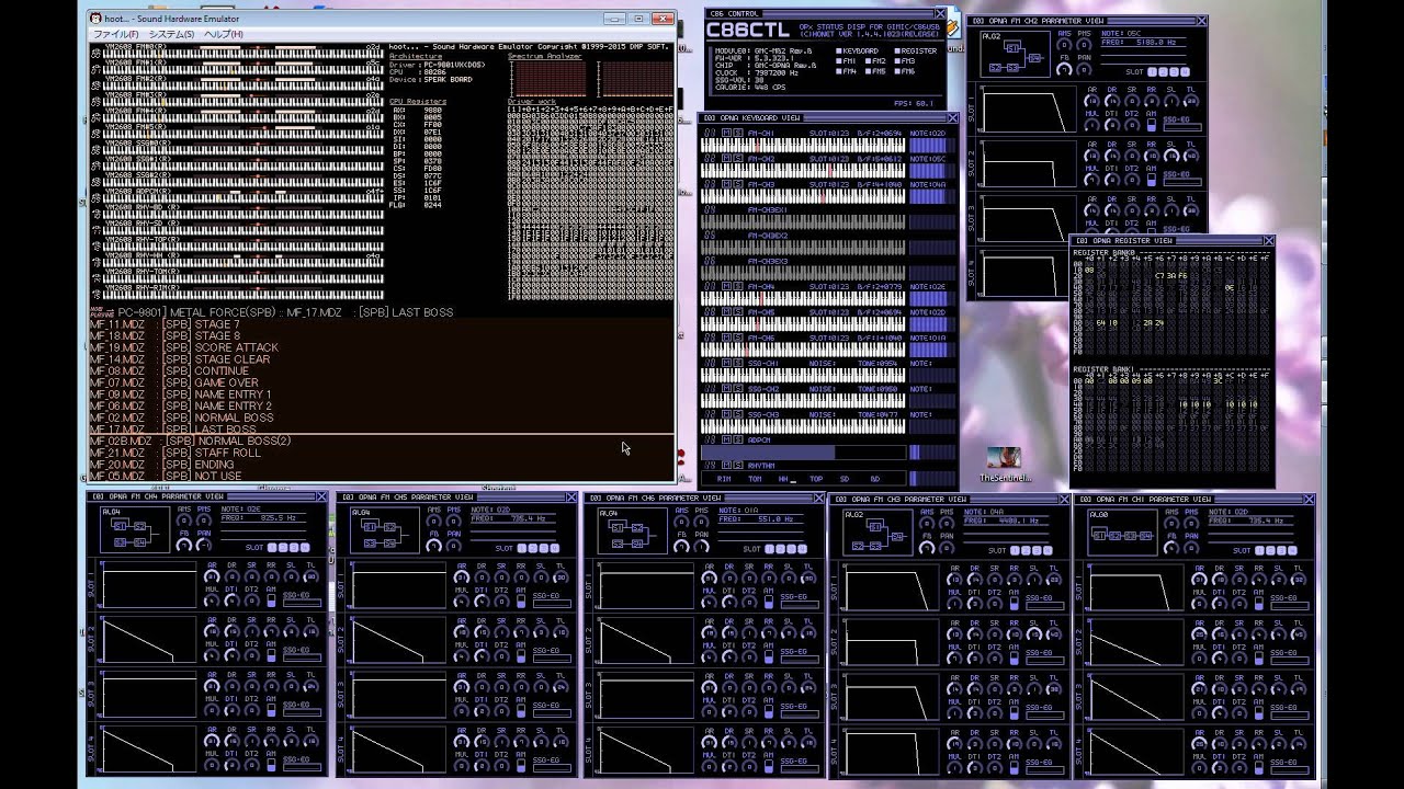 Metal Force - [PC-98] OPNA soundtrack excerpts played on G.I.M.I.C ...
