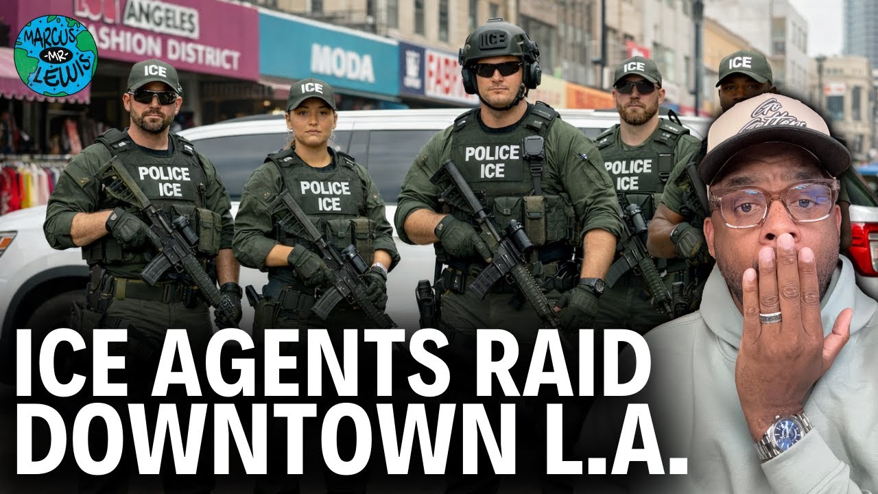 Federal Agents Raid Downtown LA Fashion District in Large-Scale Raid on ...