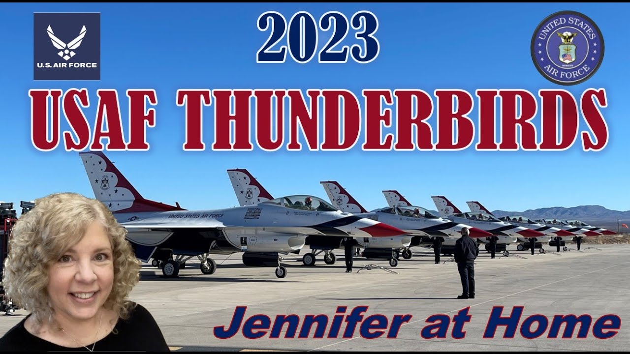 2023 USAF THUNDERBIRDS F-16 Demonstration Team! Air Force, Fighter Jets ...