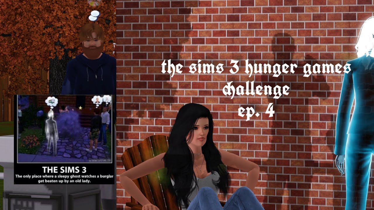 The Sims 3 Hunger Games Challenge - Ep. 4 ~ Food Maze, Murphy Beds ...