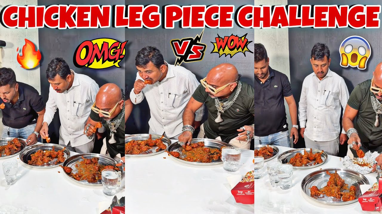 Chicken Leg Piece Eating Challenge l Ulhas Kamathe l CLP 😍 - YouTube