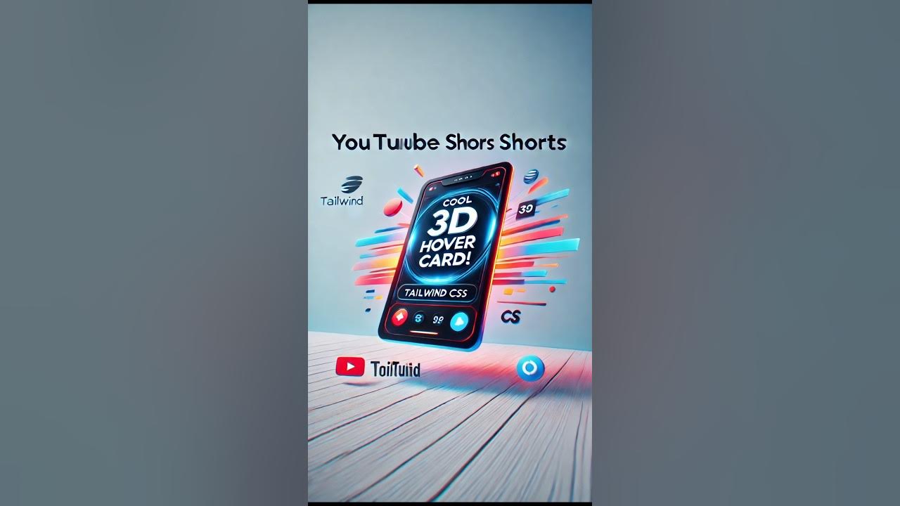 Mind-Blowing 3D Hover Effect Card using Tailwind CSS! 🤩 #shorts - YouTube