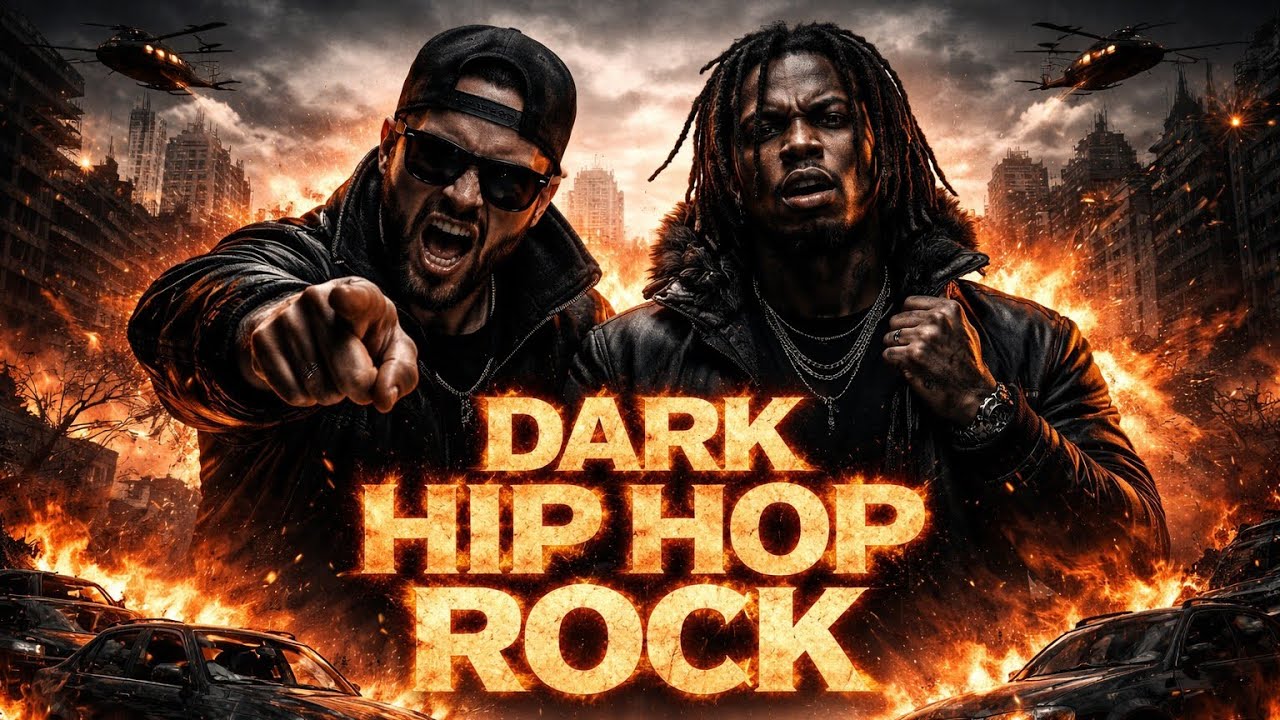 DARK HIP HOP ROCK 🔥 Rap Rock Aggressive Beats | Underground Rage Mix ...