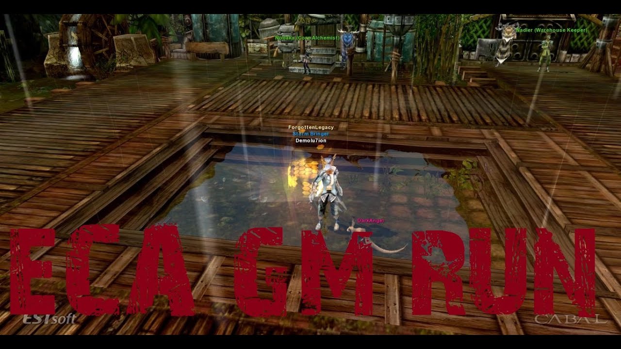 Cabal Online - Eternal CA - GM RUN! - YouTube