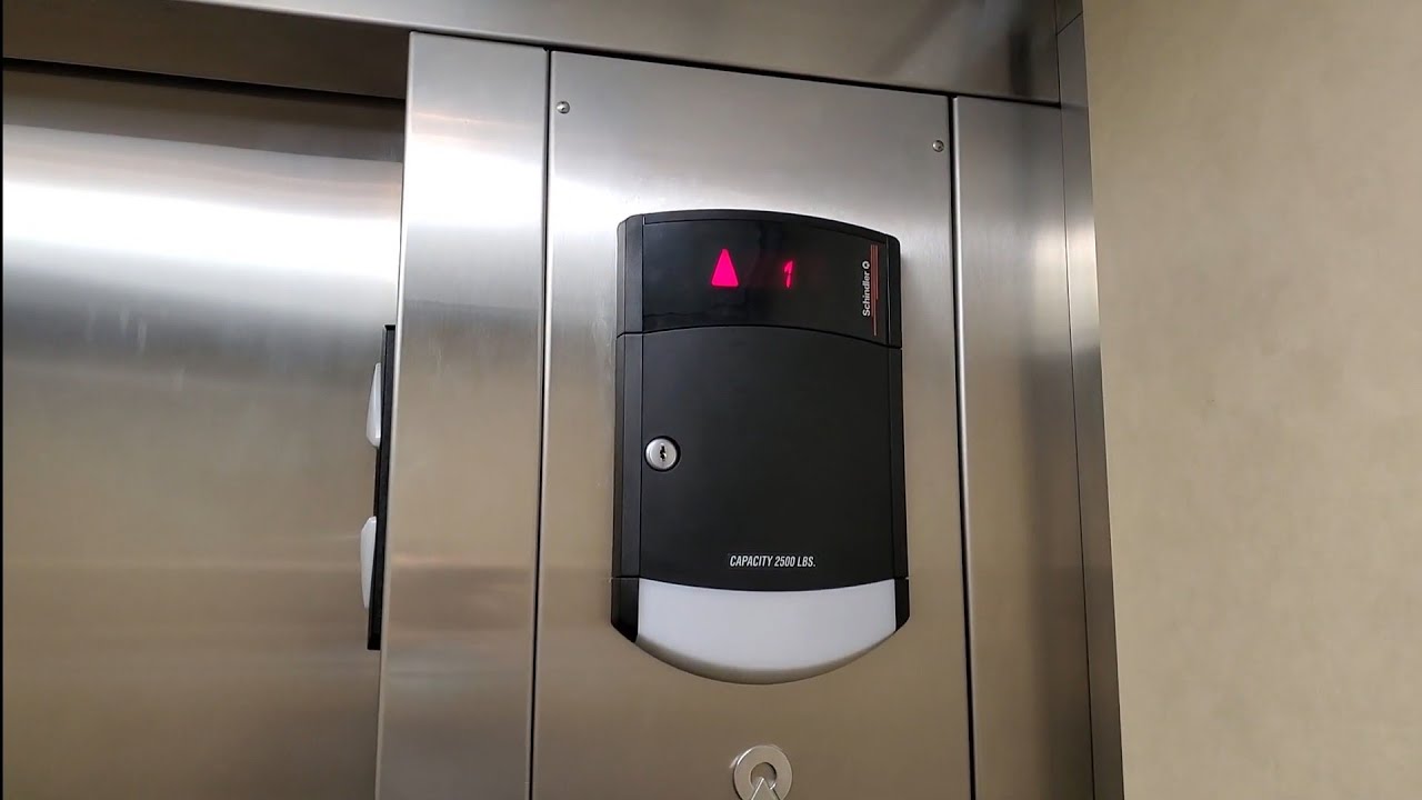 Schindler LOW PITCHED Hydraulic Elevator @ Plymouth Hills Professional ...