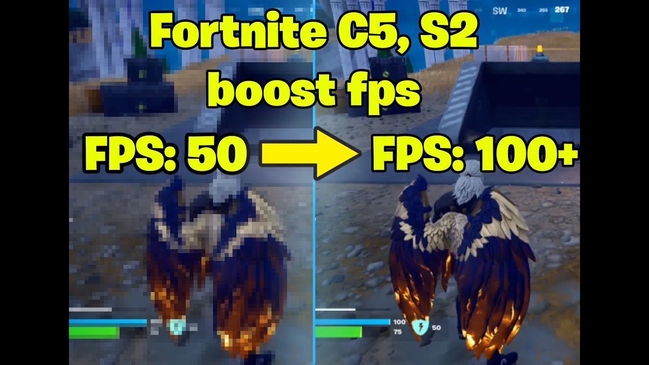 How to boost FPS in Fortnite Chapter 5, Season 2 easy. #fortnite #fps # ...