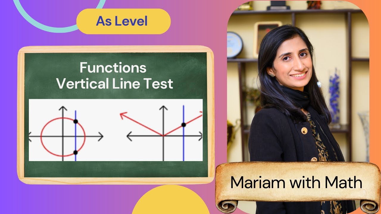 Vertical Line Test _Functions Introduction_A Levels 9709 - YouTube