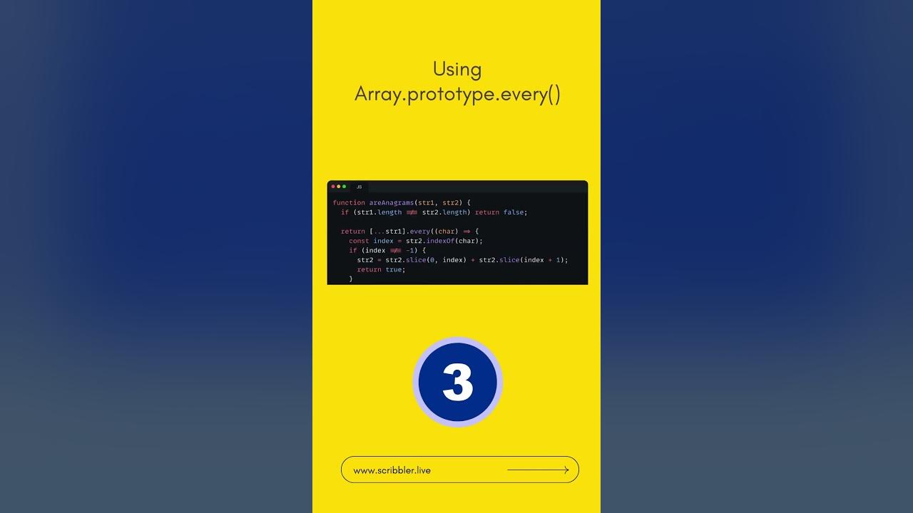 Finding if 2 strings are in JavaScript: Scribbler.live - YouTube