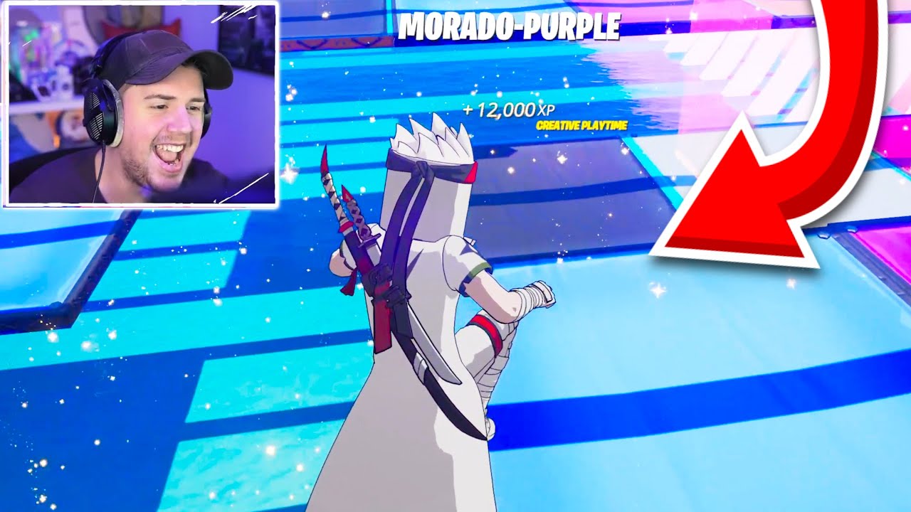 Best Deathrun Race Map in Fortnite Creative w/Prohenis! - YouTube