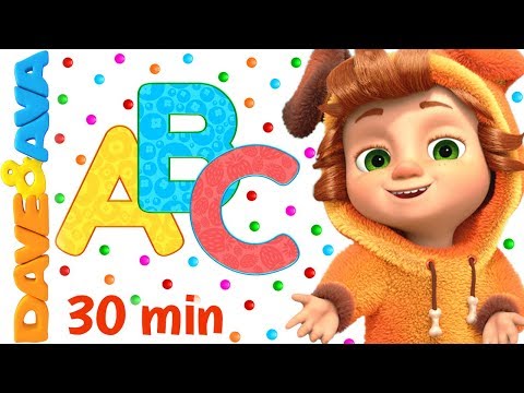 🐭 ABC Song + More Nursery Rhymes & Kids Songs | Dave and Ava 🐭