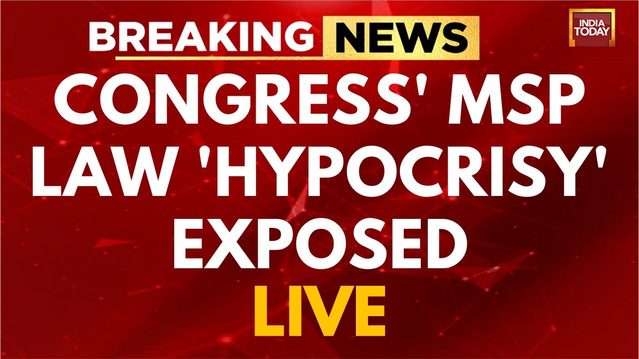 Farmer Protest LIVE News: Congress Rejected Fair MSP Demand In 2010 ...