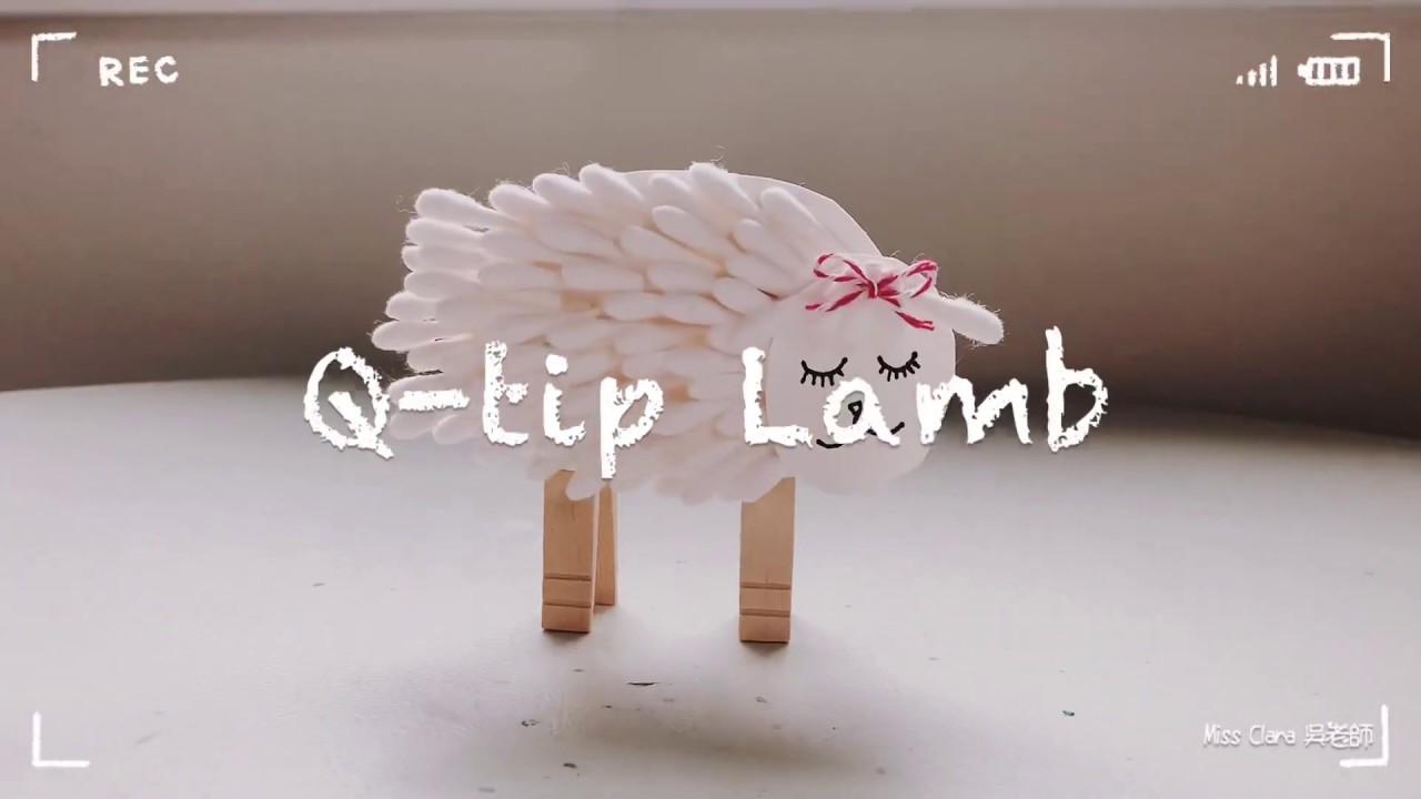 Q-Tip Lamb 🐑 - YouTube