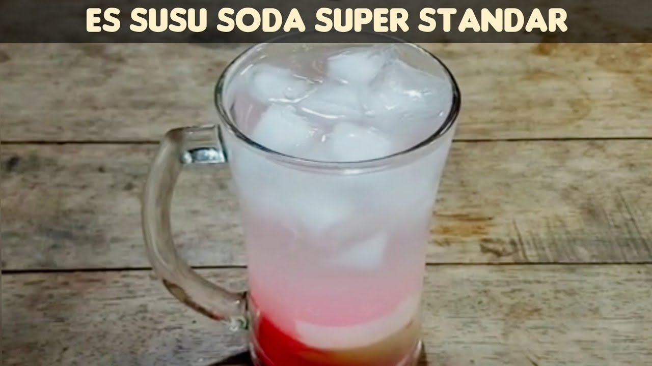 CARA MEMBUAT ES SUSU SODA RASA COCOPANDAN - YouTube