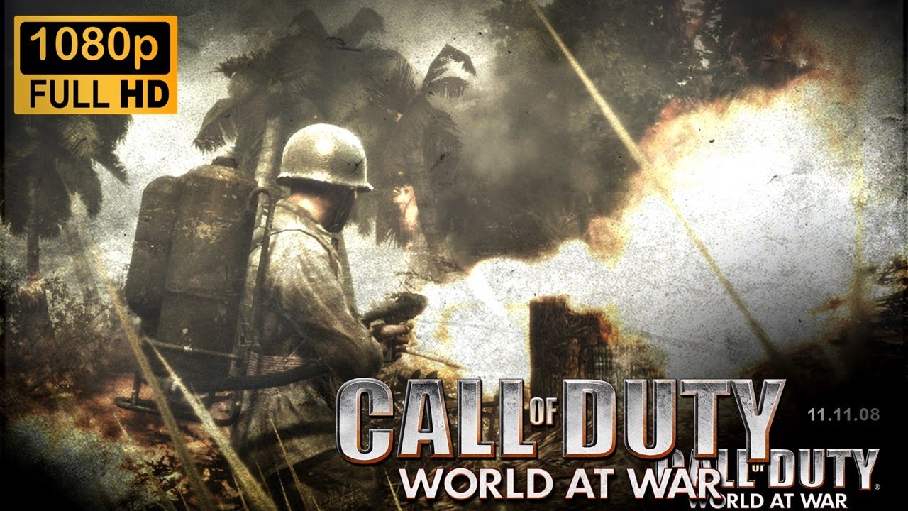 COD WAW Burn 'em Out Mission: Fiery Confrontation | Gameplay ...
