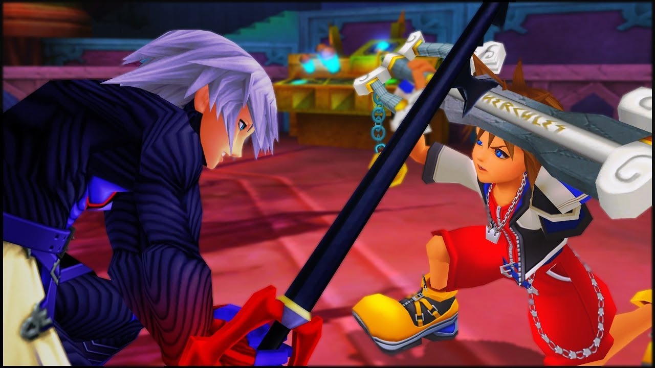 KINGDOM HEARTS - HD 1.5 ReMix Vs Riku Ansem (Keyblade) - YouTube