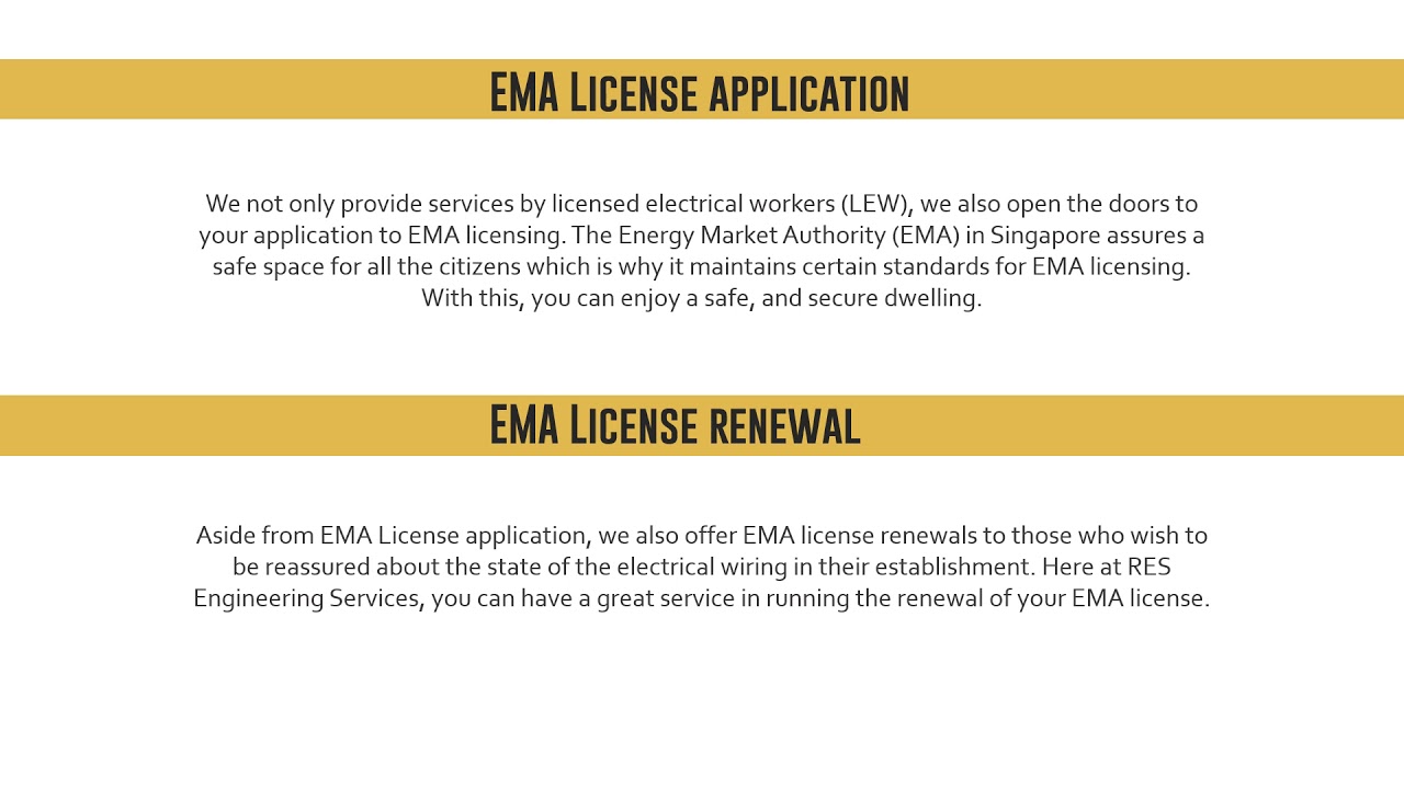 LEW Services and More from RES Engineering Singapore - YouTube