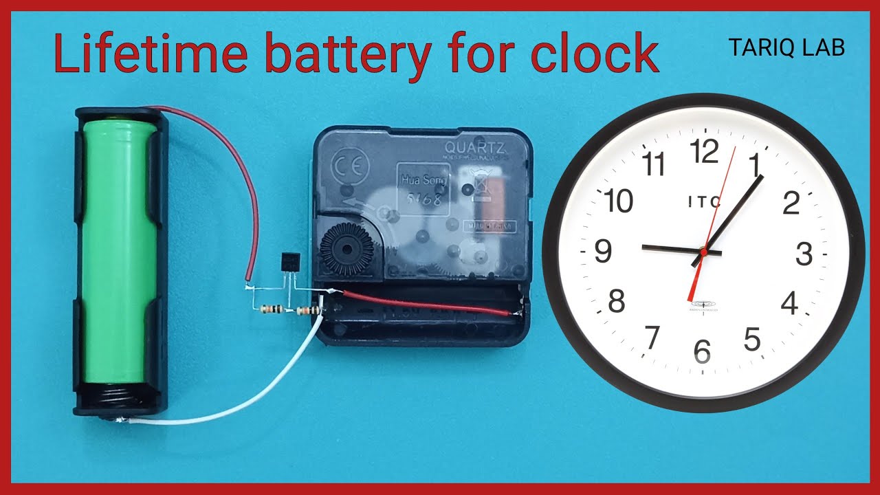 Lifetime Battery For Clock - YouTube