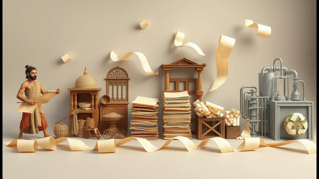 The Invention of Paper: A Journey Through Time - YouTube