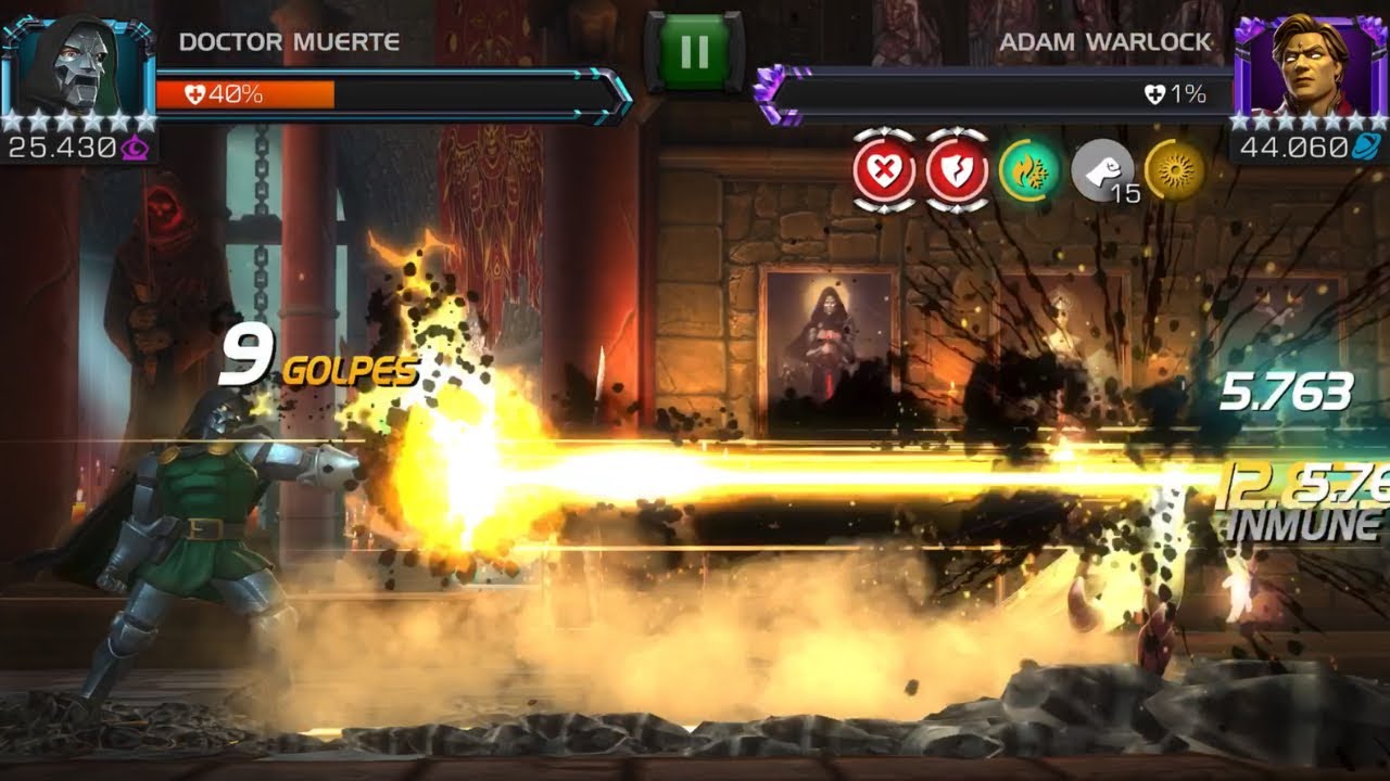 Marvel Contest of Champions - Defeat to Adam Warlock - YouTube