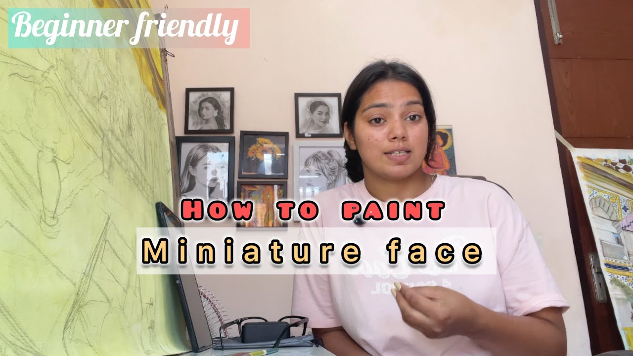 How to Paint Miniature Faces in Oil Painting | Coloring Tips & Tricks ...