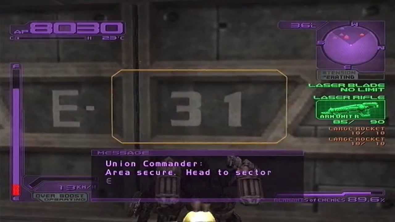 Armored Core 3 Walkthrough pt. 13 of 30 - YouTube