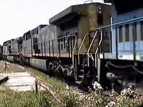 Railfanning in Alabama - CSX T101 - YouTube