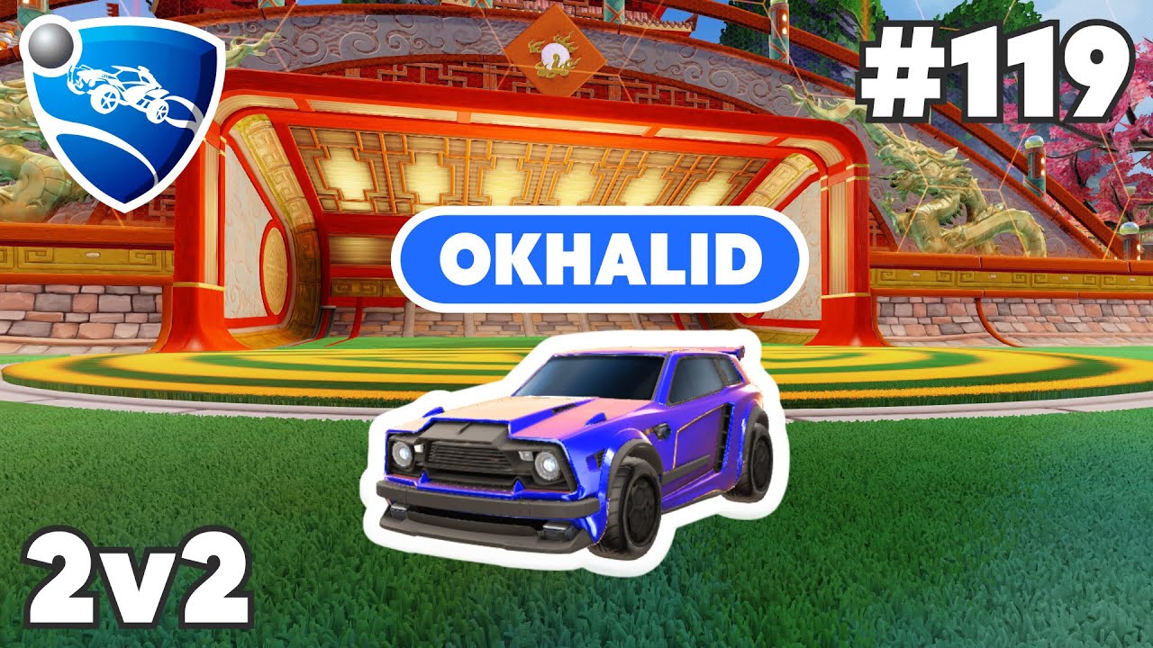 oKhaliD Ranked 2v2 PRO Replay #119 - Rocket League Replays - YouTube