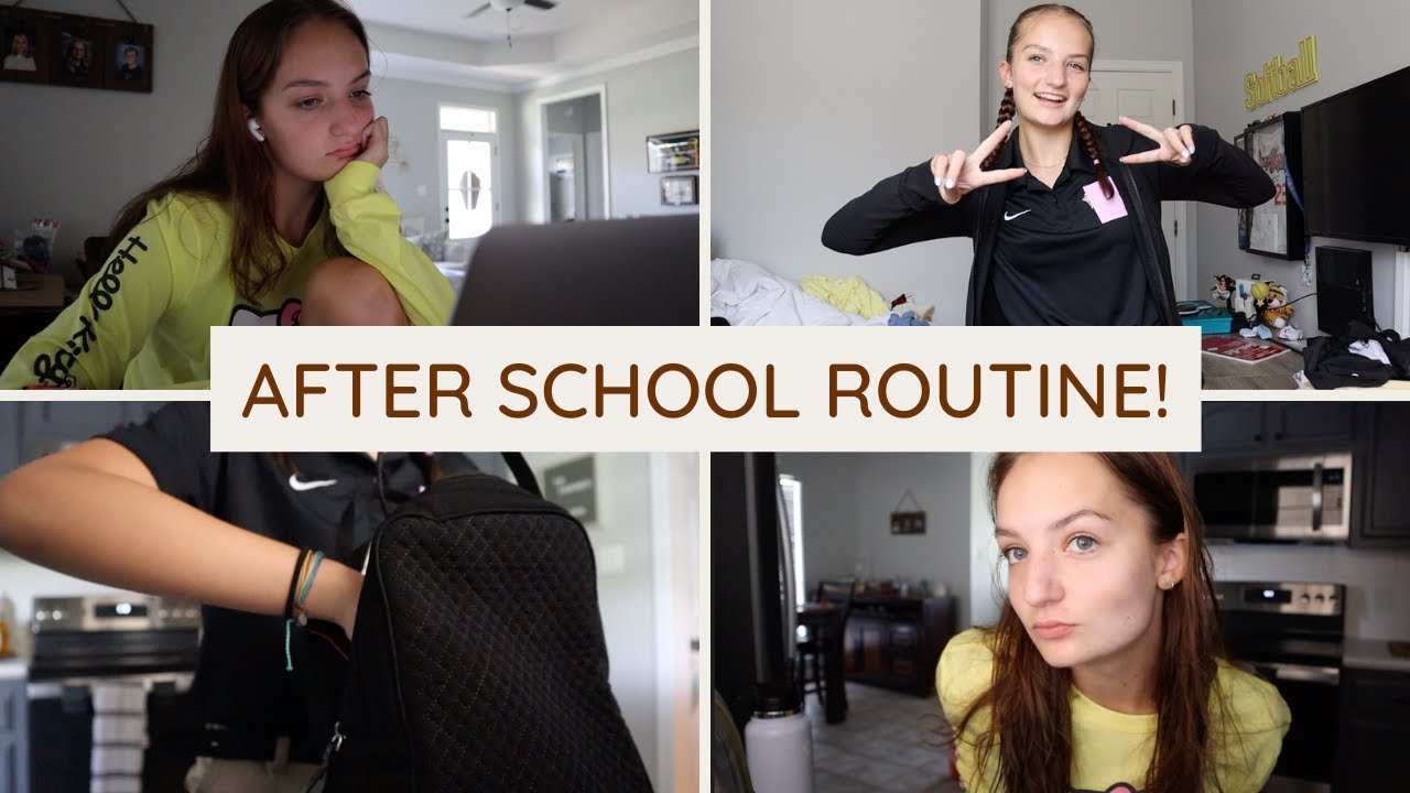 My *realistic* after school routine! - YouTube
