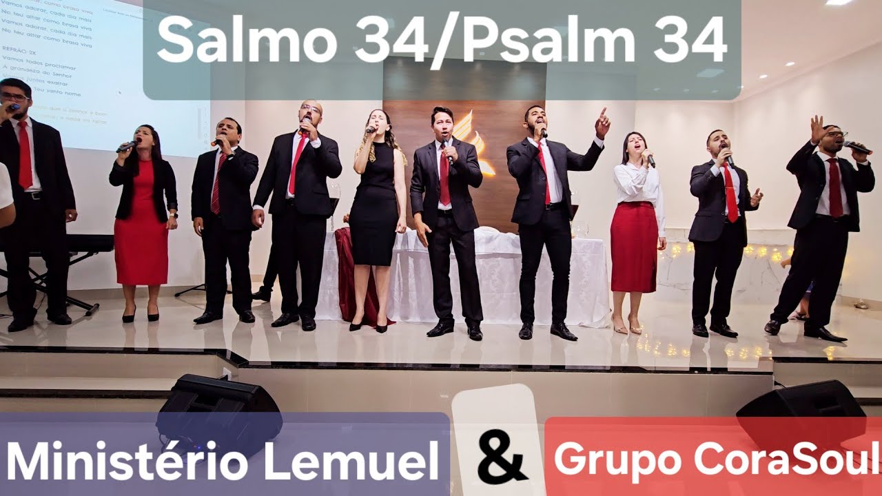 Salmo 34/Psalm 34 (The Brooklyn Tabernacle Choir) - Ministério Lemuel e ...