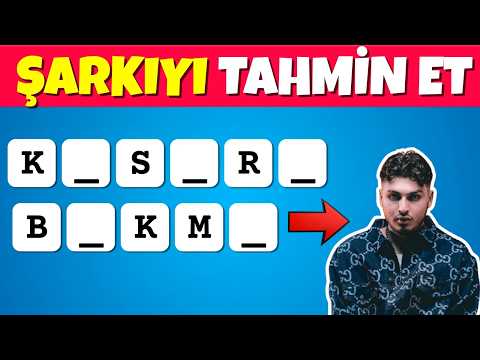Eksik Harflerden Şarkı Bul! 🎵🔥 | Karışık Harflerden Şarkı Tahmin Et | Hemen Bak