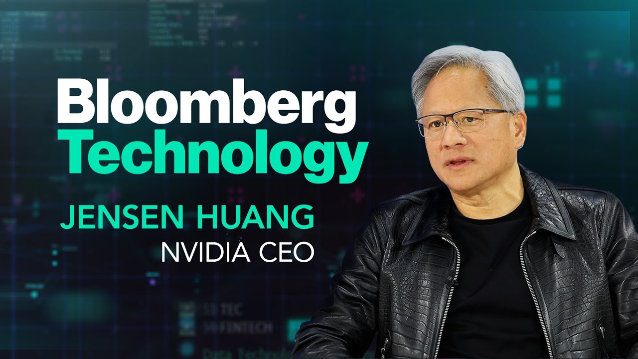 Nvidia CEO Live on Bloomberg Technology (full show) #tech - YouTube