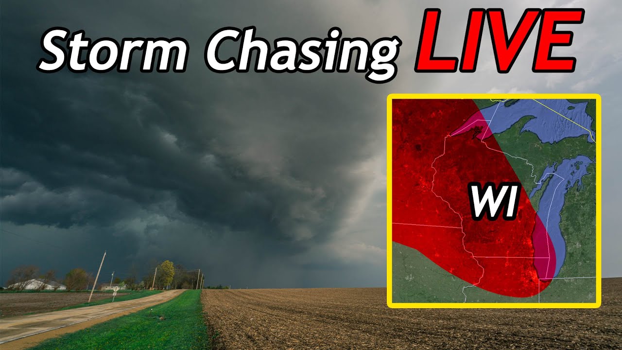 SEVERE WEATHER RISK In Wisconsin! (Live Storm Chasing 7-13-24) - YouTube