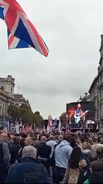 UNITE THE KINGDOM RALLY THOUSANDS OF BRITISH PATRIOTS LONDON 26th Oct ...